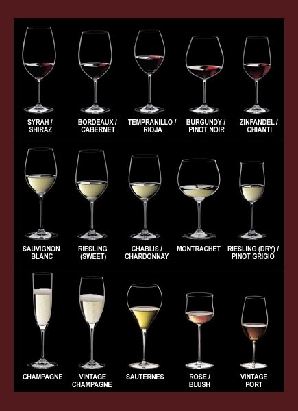 Proper Glassware for Wine Chart – Do It And How
