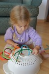 Colander and Pipe Cleaner Busy Time – Do It And How