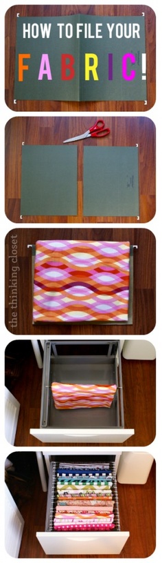File Your Fabric – Do It And How