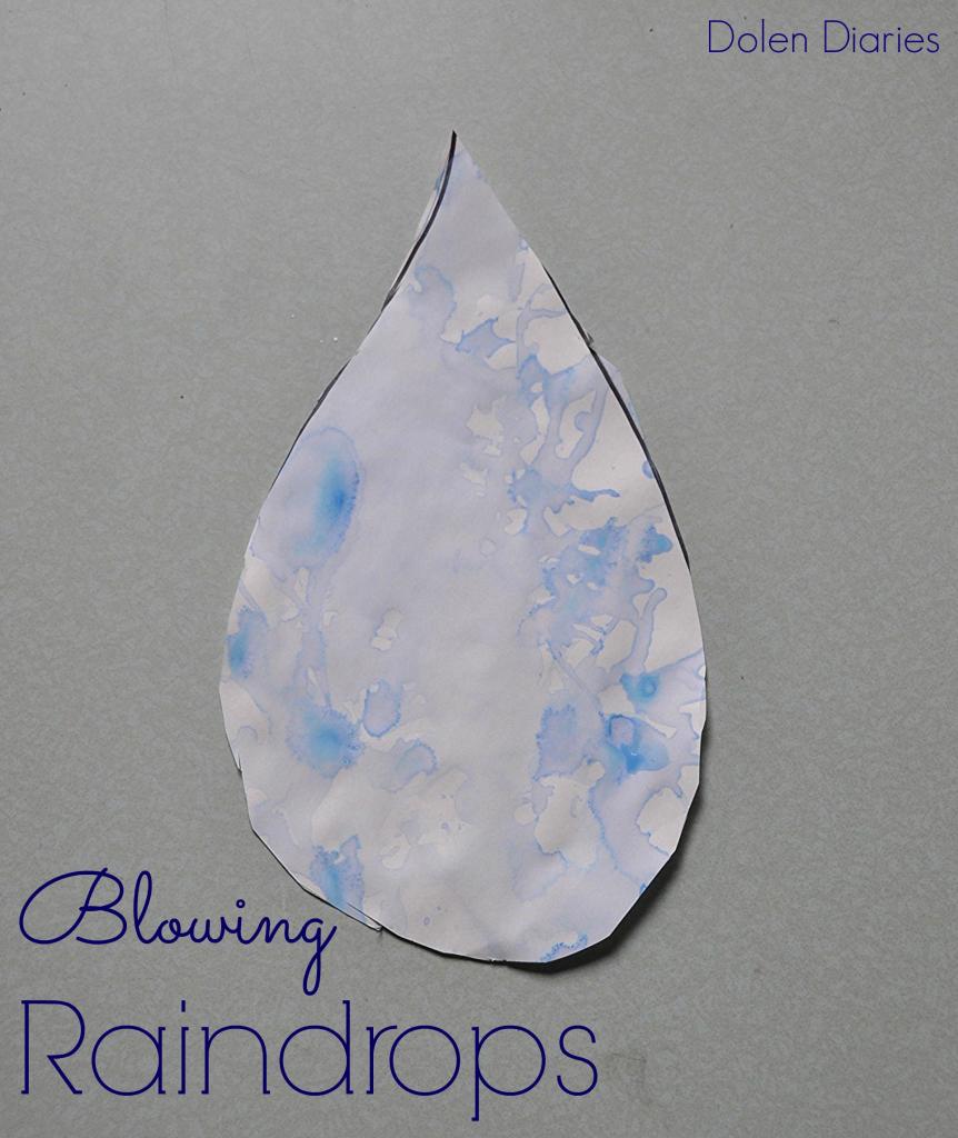 Blowing Raindrops Craft – Do It And How