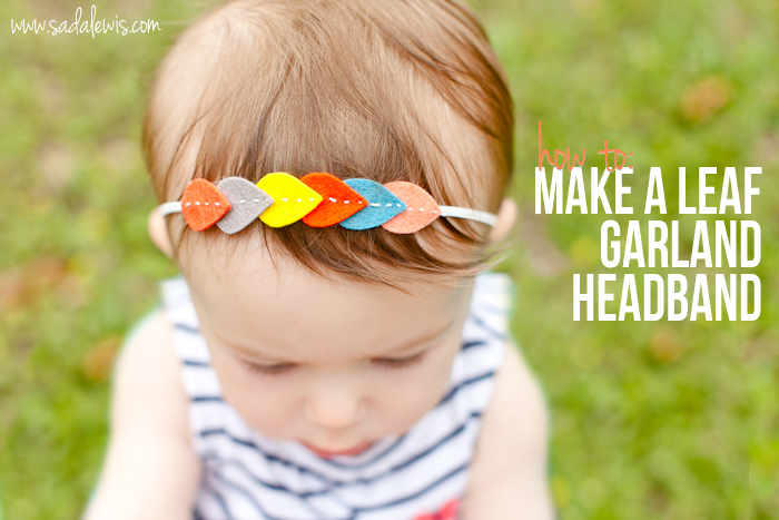 Leaf Garland Headband – Do It And How