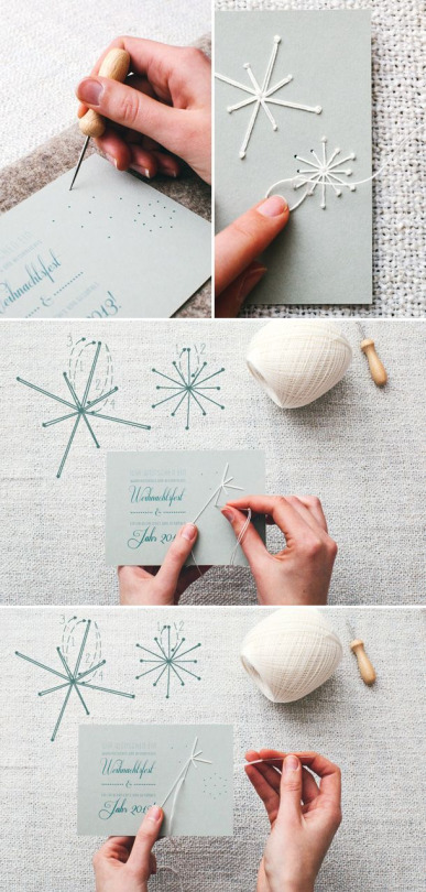 Snowflake Cards – Do It And How