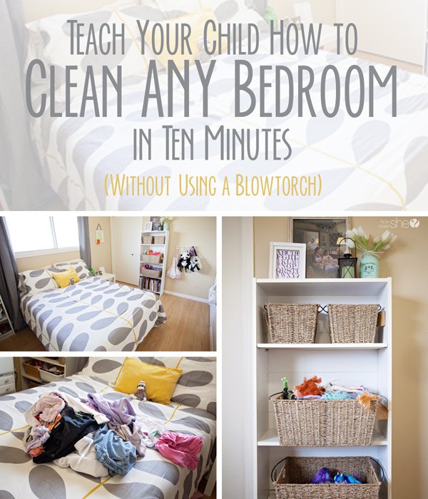 Clean a bedroom in 5 Easy Steps – Do It And How