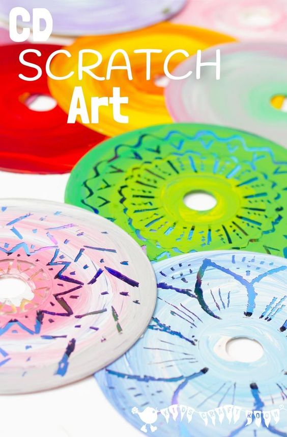 CD Scratch Art – Do It And How
