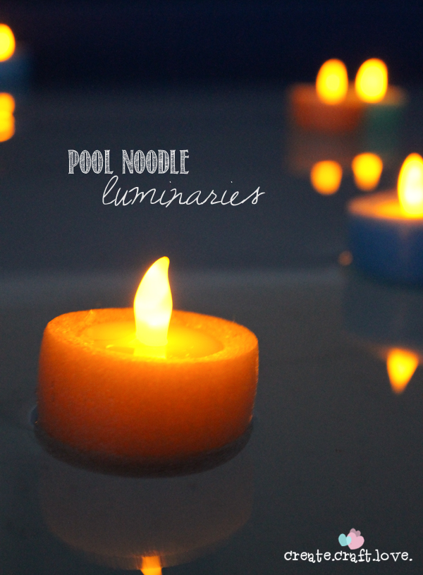 Pool Noodle Luminaries – Do It And How