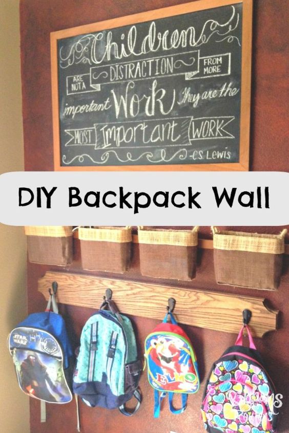 Backpack Wall Station – Do It And How
