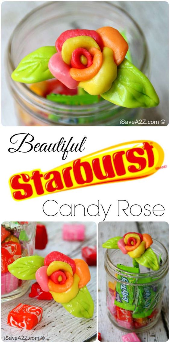 Edible Starburst Candy Roses – Do It And How