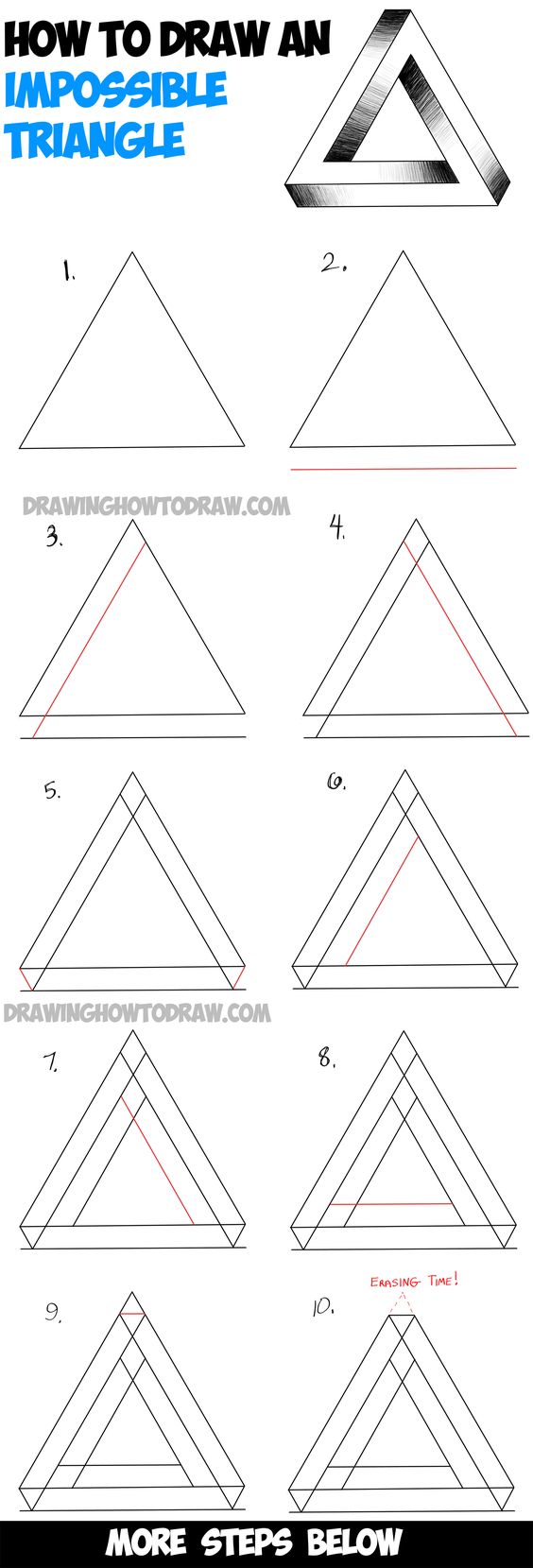 Draw an Impossible Triangle – Do It And How