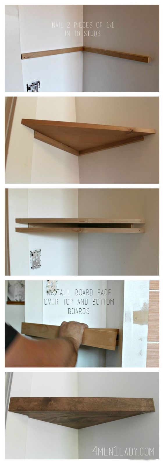 Corner Floating Shelves – Do It And How