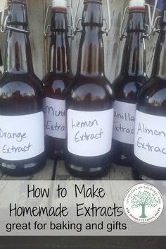 Homemade Extracts – Do It And How