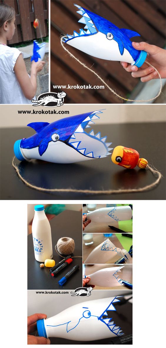 Plastic Shark Bottle Game – Do It And How