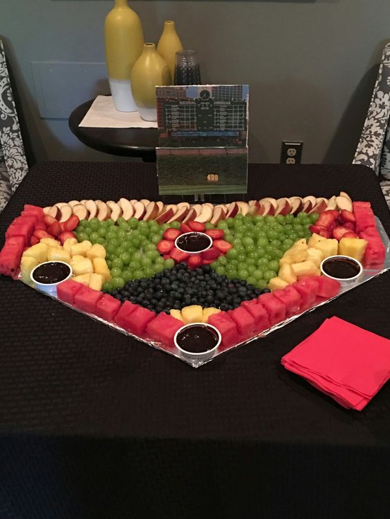 Baseball Diamond Fruit Tray – Do It And How