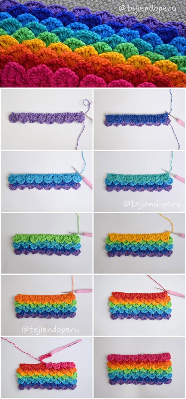Sequins-Stitch-Crochet-Pattern – Do It And How