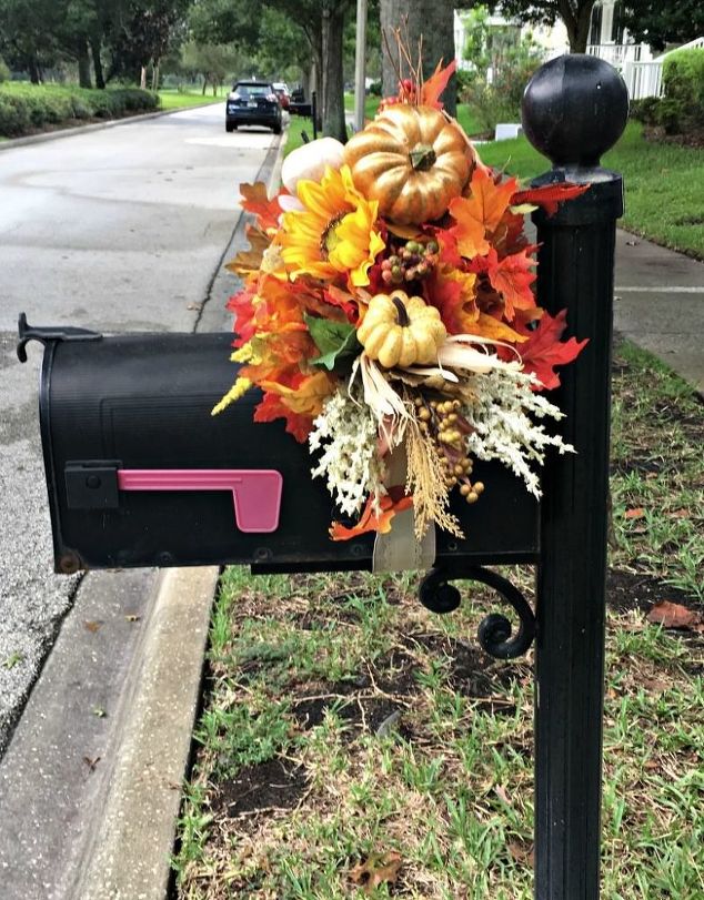 Fall Mailbox Topper – Do It And How