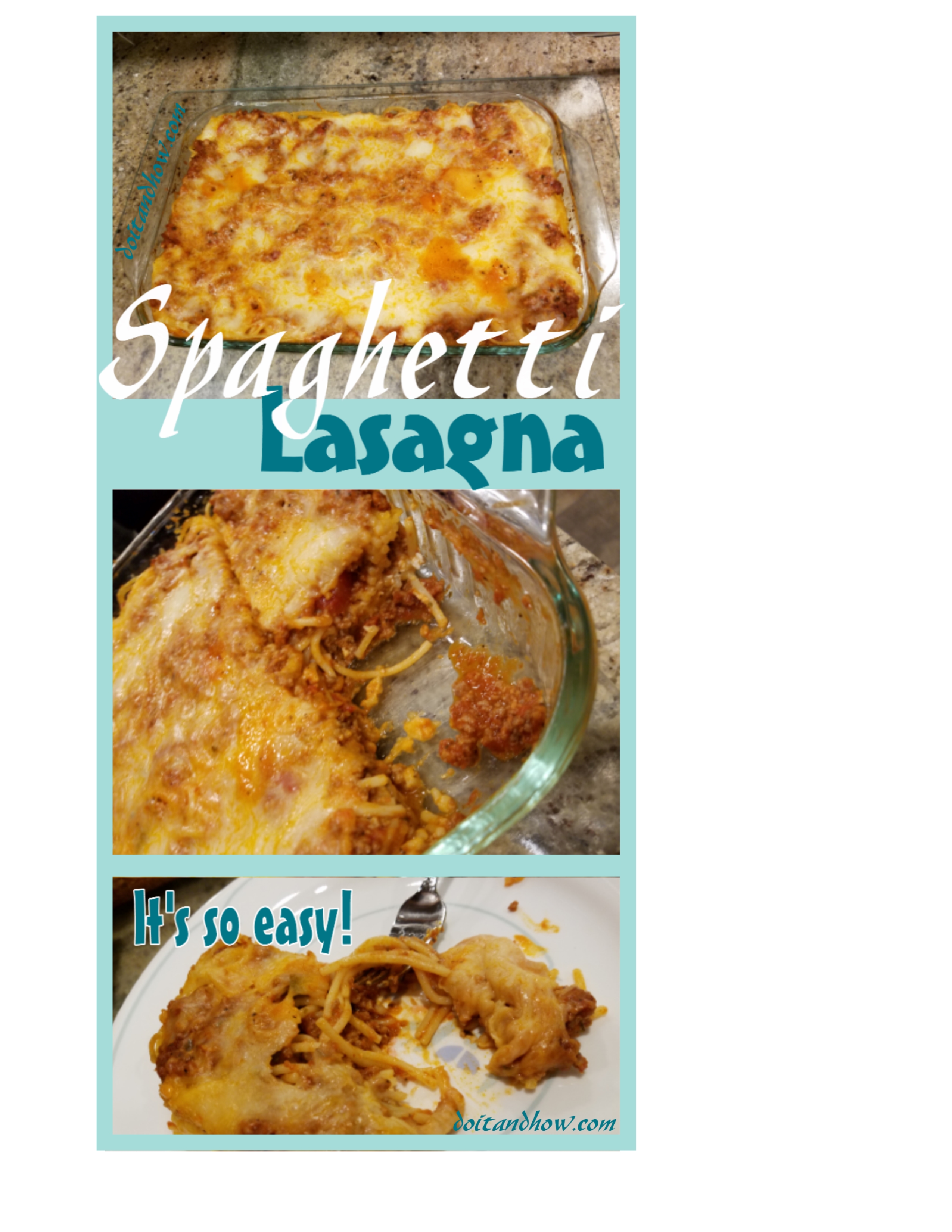 Spaghetti Lasagna – Do It And How