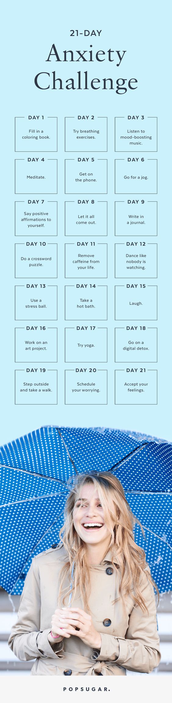 21 Day Anxiety Challenge – Do It And How