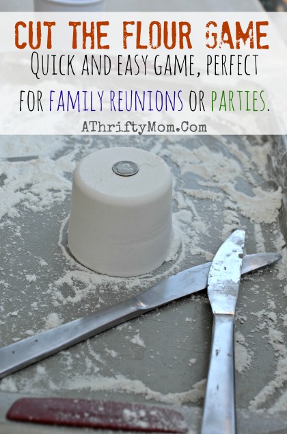 Cut-the-flour-game-Family-Reunion-Ideas-Party-games-Games-for-a-family ...