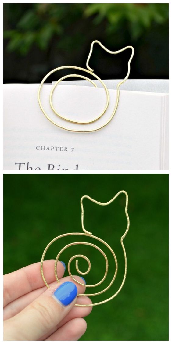 Wire Cat Bookmark – Do It And How