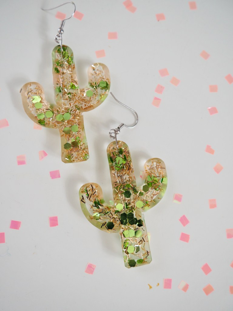 Resin Cactus Earrings – Do It And How