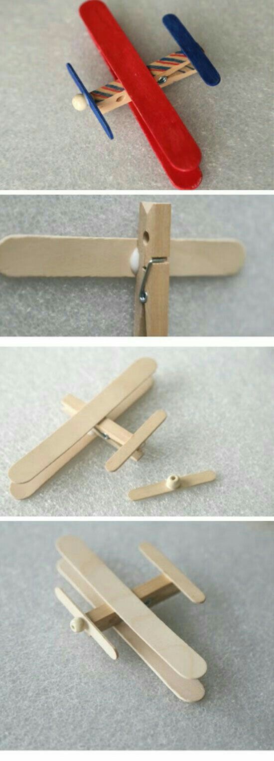 Craft Stick Airplane – Do It And How