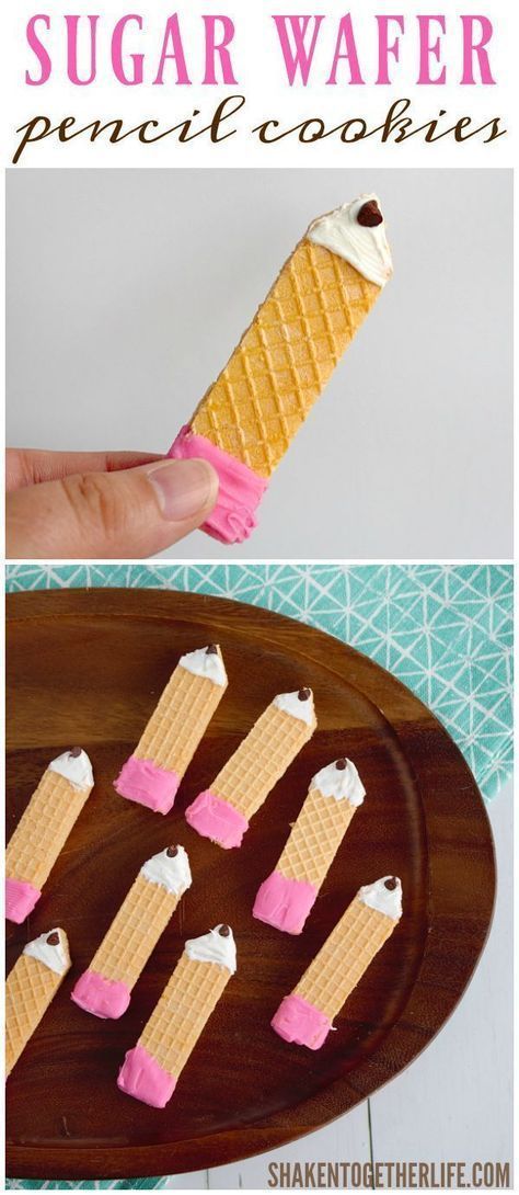 Back to School Sugar Wafer Pencils – Do It And How