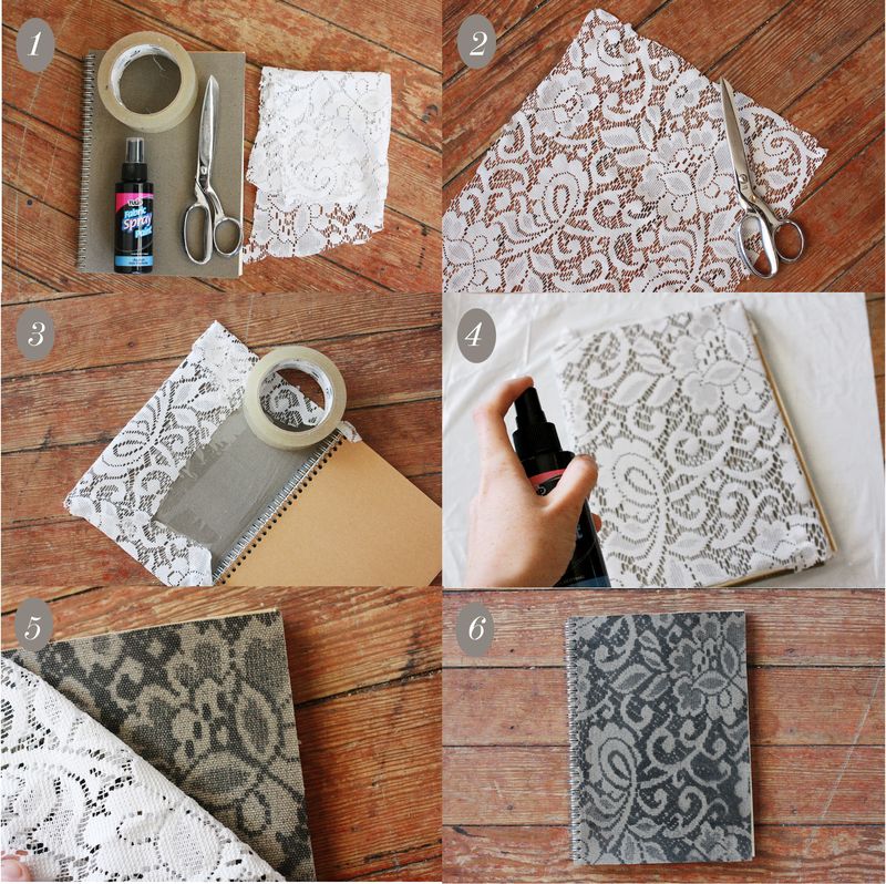 Lace Patterned Notebook – Do It And How