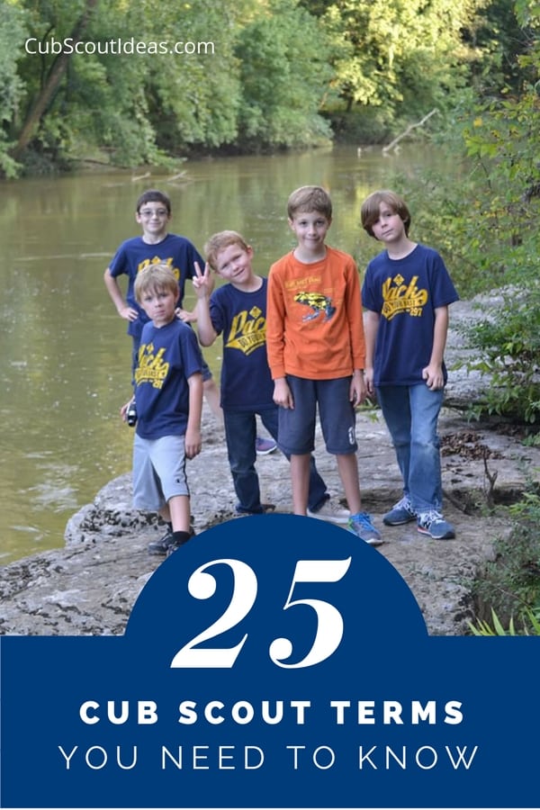 Cub Scout Terms to Learn – Do It And How