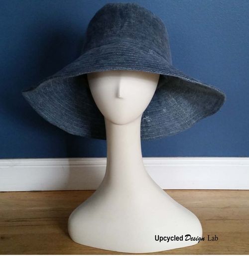 Wide Brim Denim Hat – Do It And How