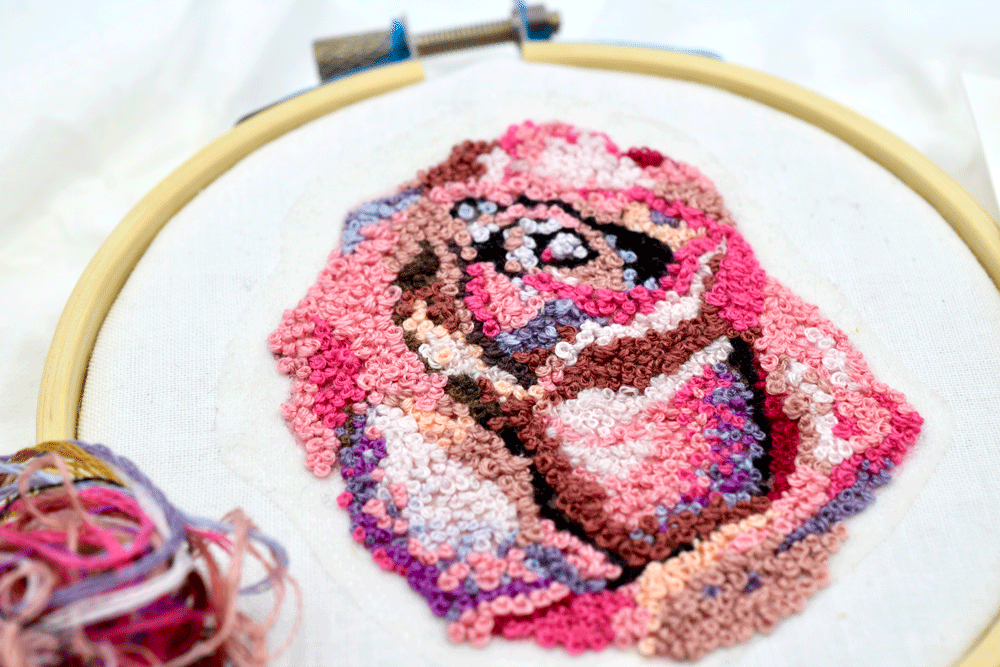 Embroidered Pointillism Technique – Do It And How