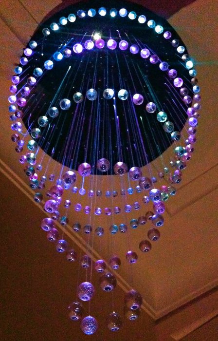 LED Fiber Optic Chandelier – Do It And How