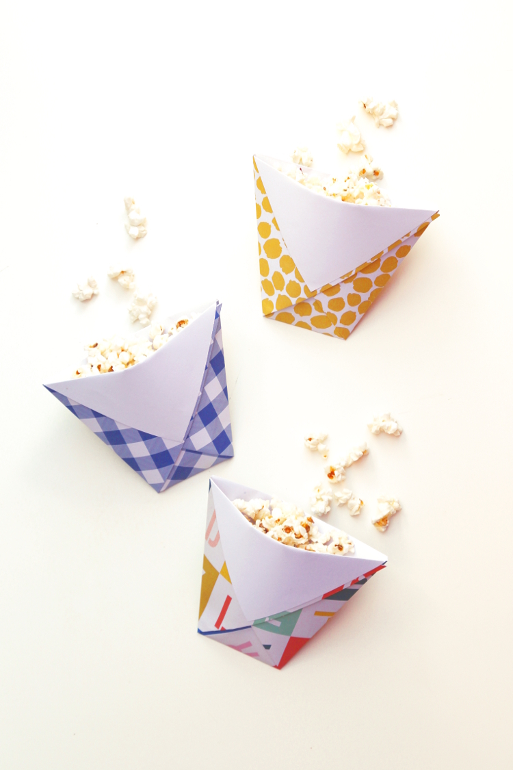 Origami Snack Cups – Do It And How