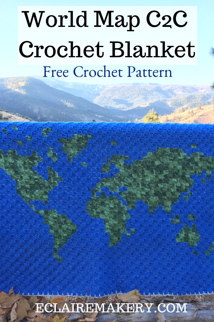 World Map Crochet Project – Do It And How