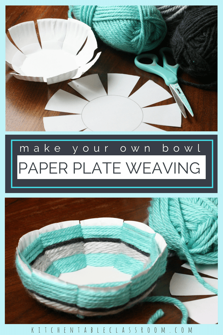 Paper Plate Woven Bowl – Do It And How