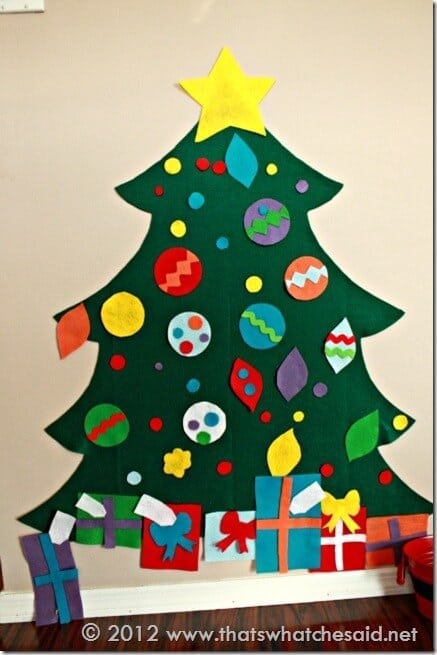 Felt Christmas Play Tree – Do It And How