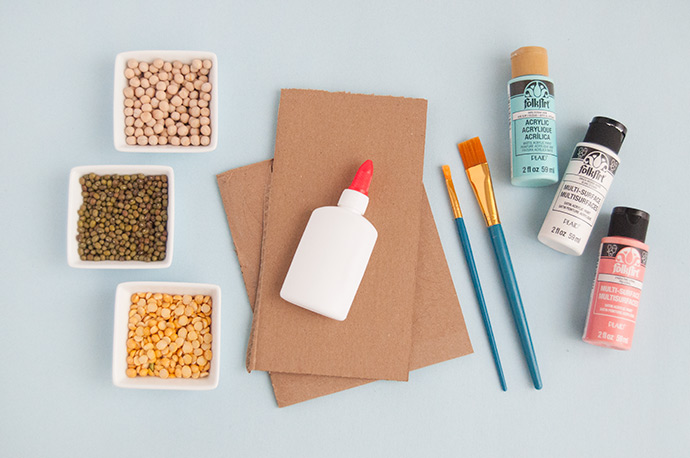 Painted Bean Mosaic Art – Do It And How