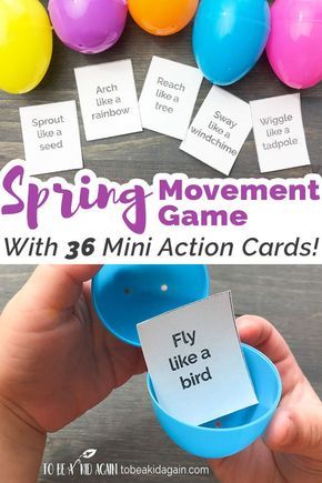 Egg Hunt; Spring Movement Game – Do It And How