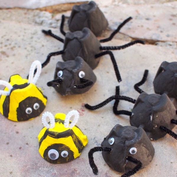 Egg Carton Insects – Do It And How