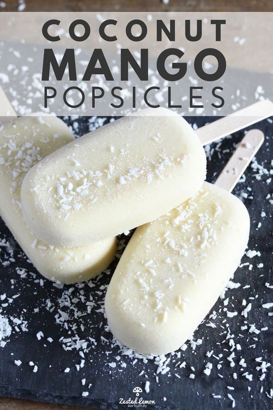 Coconut Mango Popsicles – Do It And How