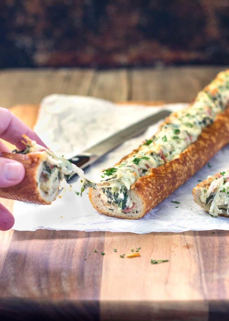 Feta Spinach Stuffed French Bread – Do It And How